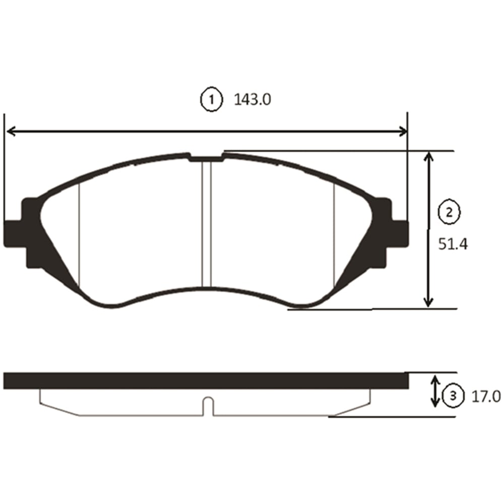 Тормозные колодки передние CTR GK0433 - выгодная цена, отзывы ...
