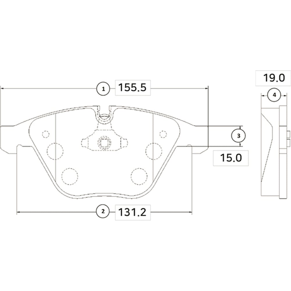 Тормозные колодки передние CTR GK0009 - выгодная цена, отзывы ...