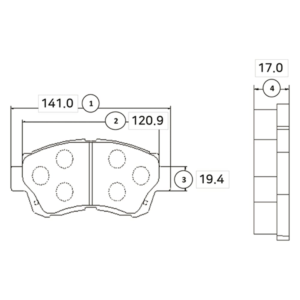 Тормозные колодки передние CTR GK1025 - выгодная цена, отзывы ...
