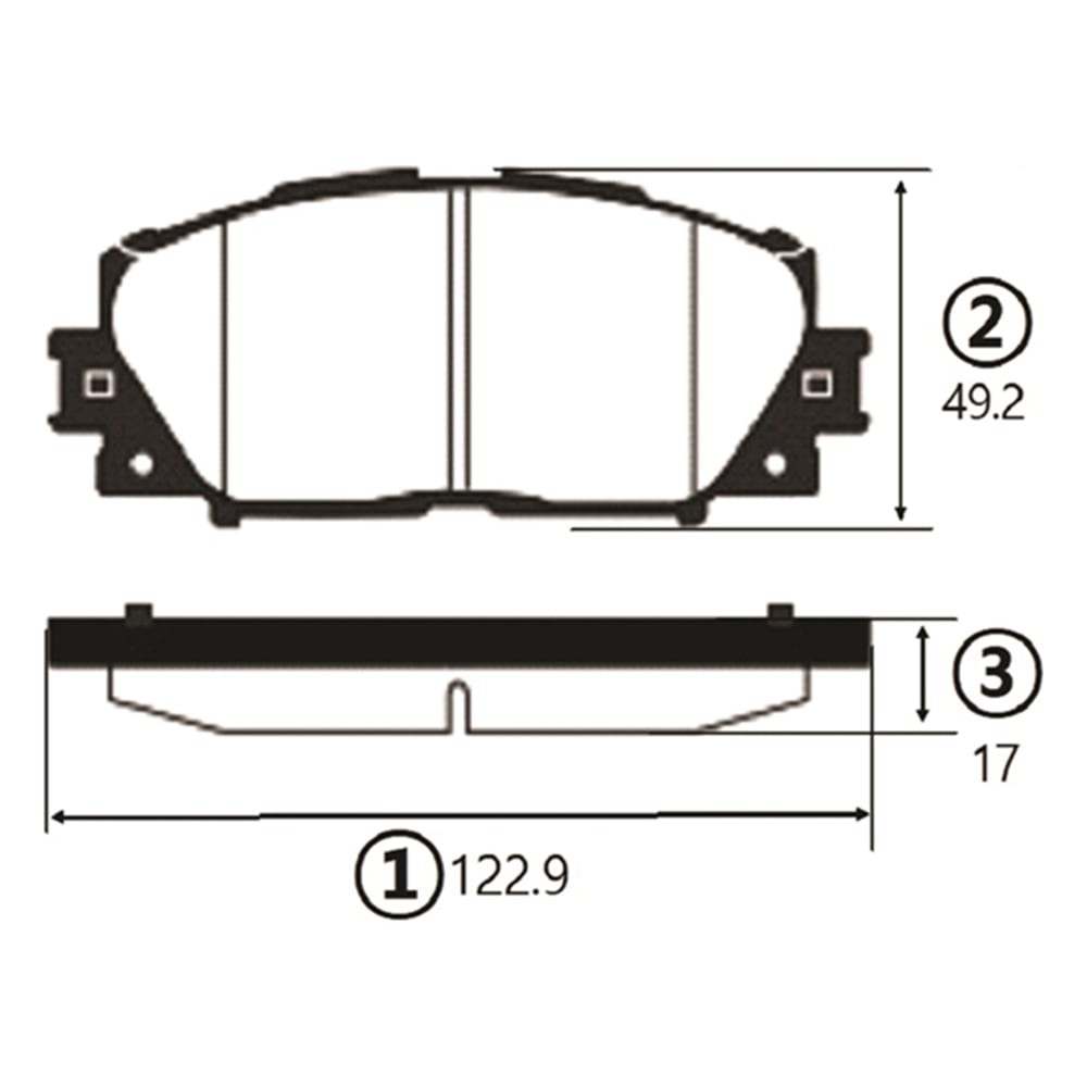 Тормозные колодки передние CTR GK1081 - выгодная цена, отзывы ...
