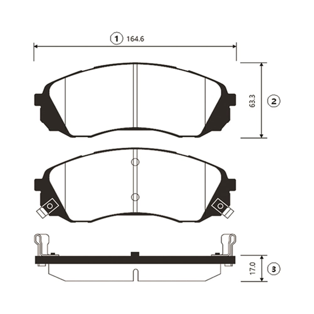 Тормозные колодки передние CTR GK0546 - выгодная цена, отзывы ...