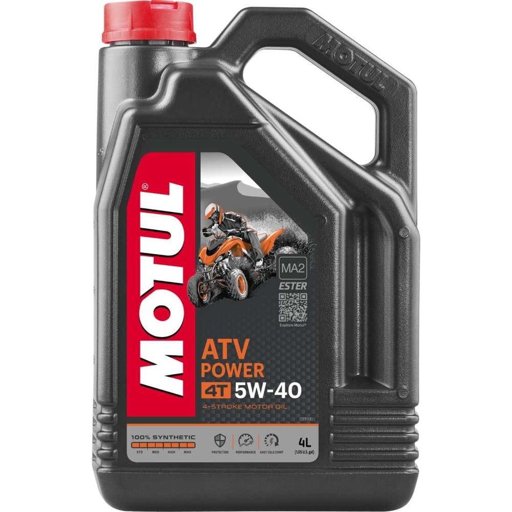 Масло для ATV POWER 4T 5W40 4 л MOTUL 105898 - выгодная цена, отзывы ...