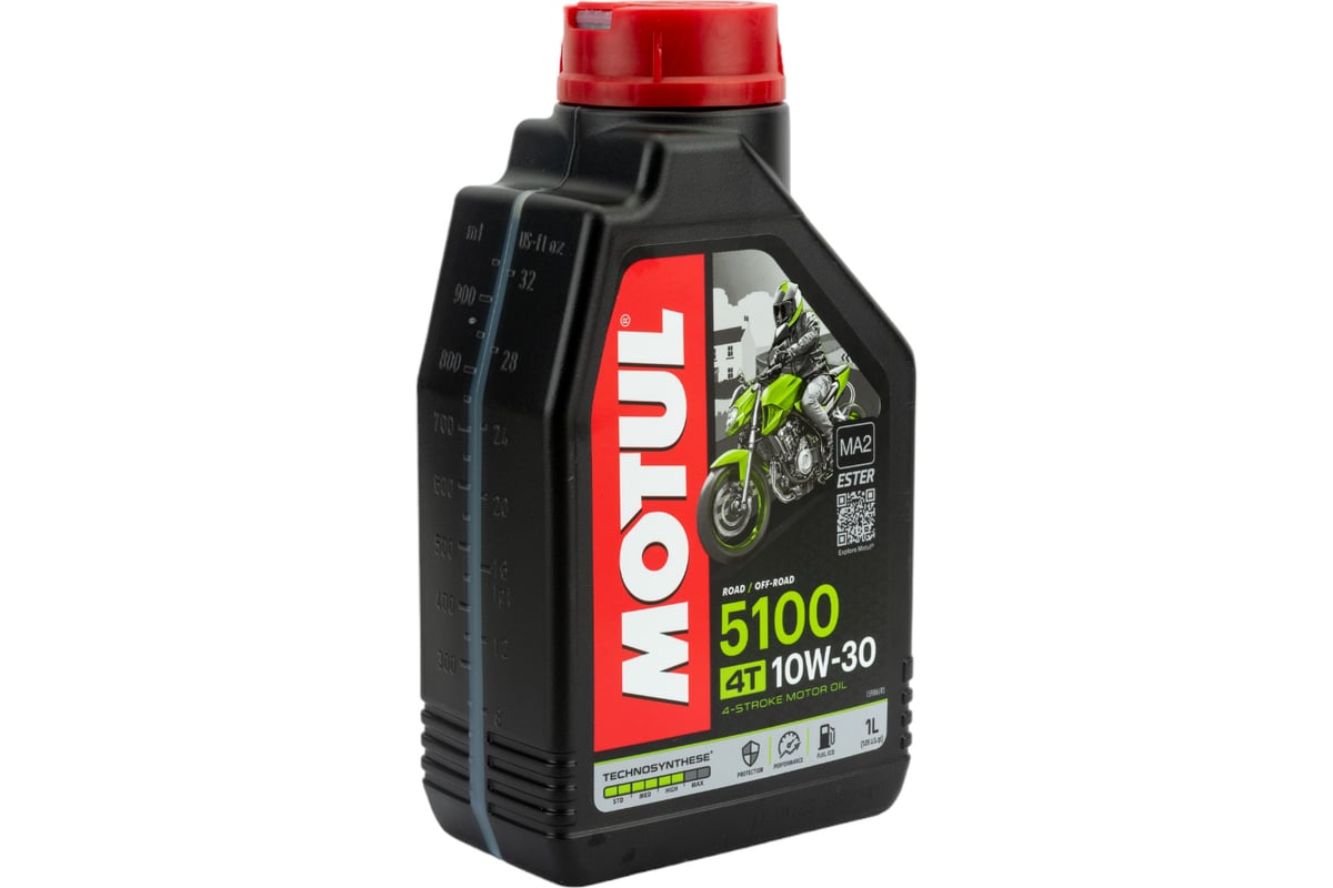 Моторное масло 5100 4T SAE 10W30 1 л MOTUL 104062 - выгодная цена ...