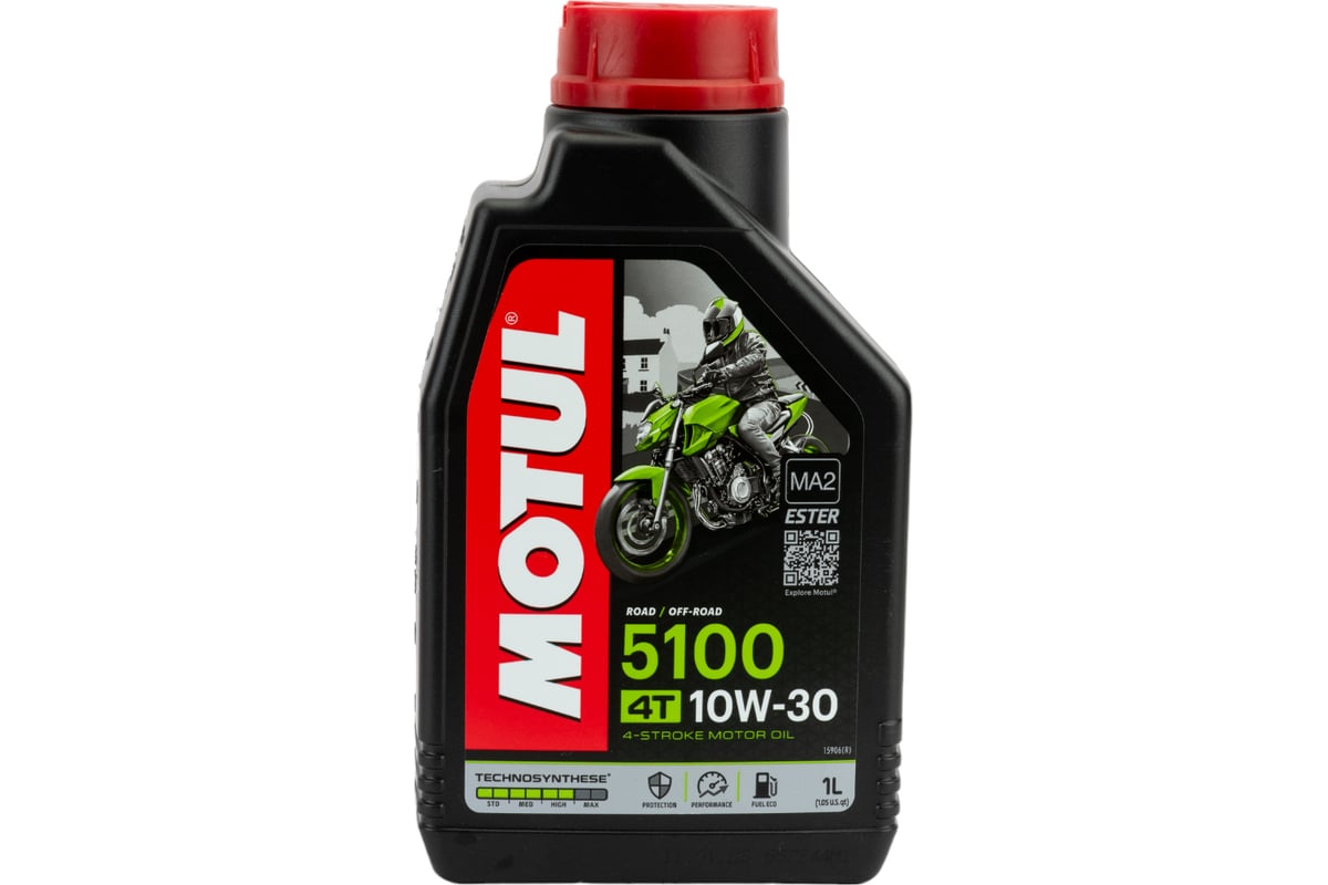 Моторное масло 5100 4T SAE 10W30 1 л MOTUL 104062 - выгодная цена ...