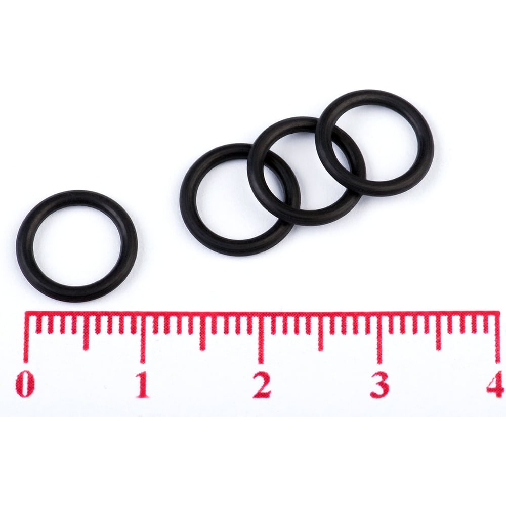 Кольцо резиновое O-ring 10 шт, 008-010-14 (007.8-1.4) NBR70 HIMPT 00 ...
