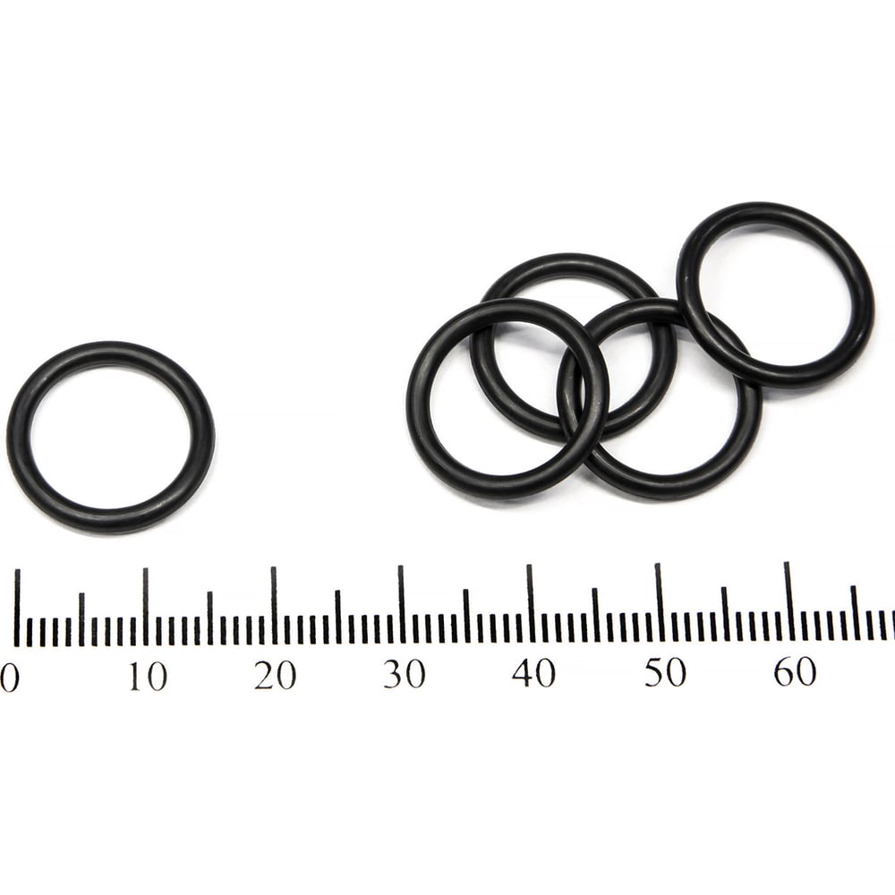 Кольцо резиновое O-ring 10 шт, 013-016-19 (012.5-1.9) NBR70 HIMPT 00 ...
