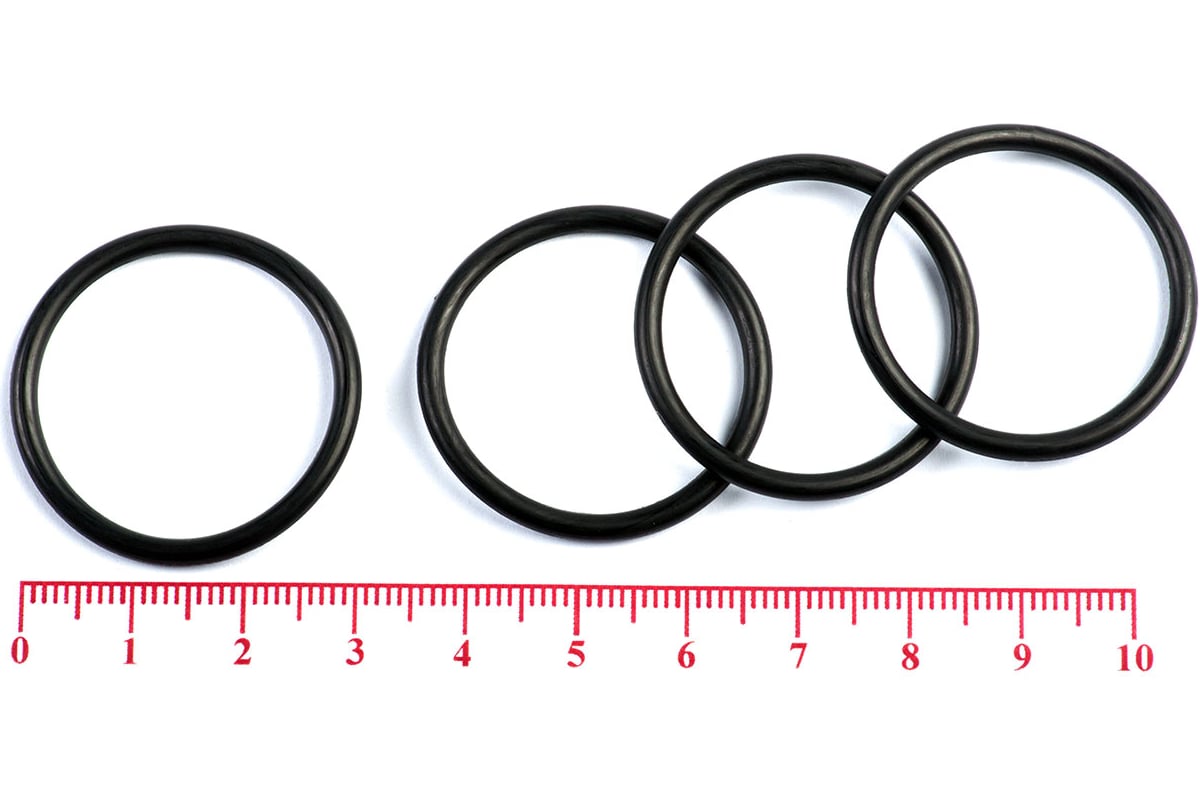 Кольцо резиновое O-ring 10 шт, 028-032-25 (027.0-2.5) NBR70 HIMPT 00 ...