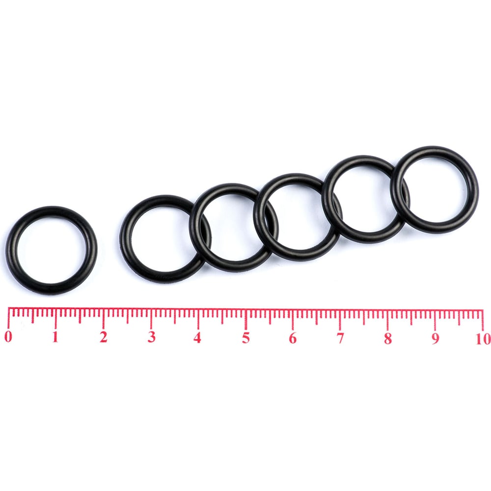 Кольцо резиновое O-ring 10 шт, 015-019-25 (014.5-2.5) NBR70 HIMPT 00 ...