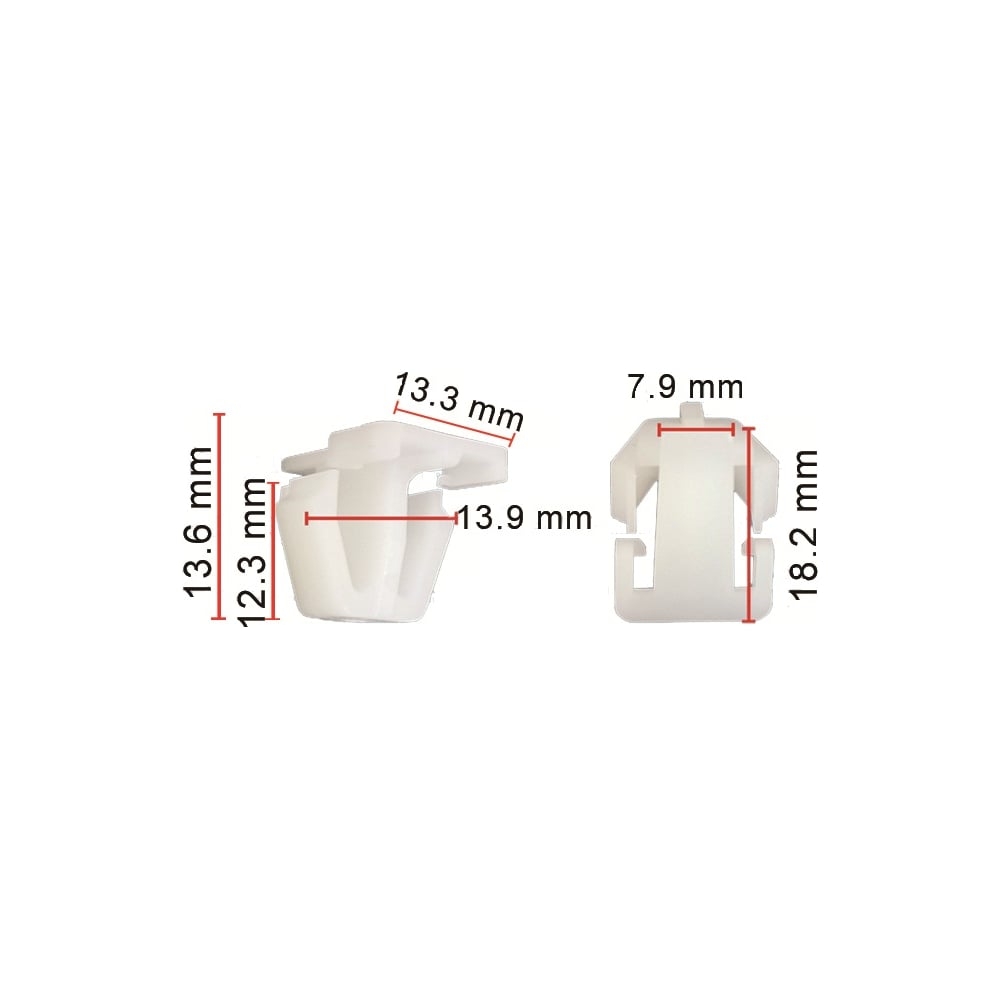 Клипса 10 шт AVERS 75305S0A003-10 - выгодная цена, отзывы ...