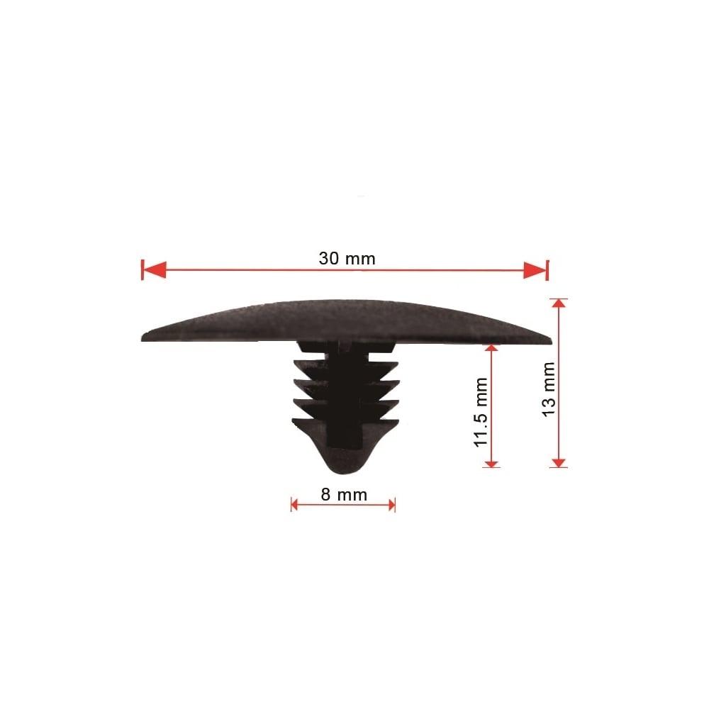 Клипса 50 шт AVERS 94530503-50 - выгодная цена, отзывы, характеристики ...