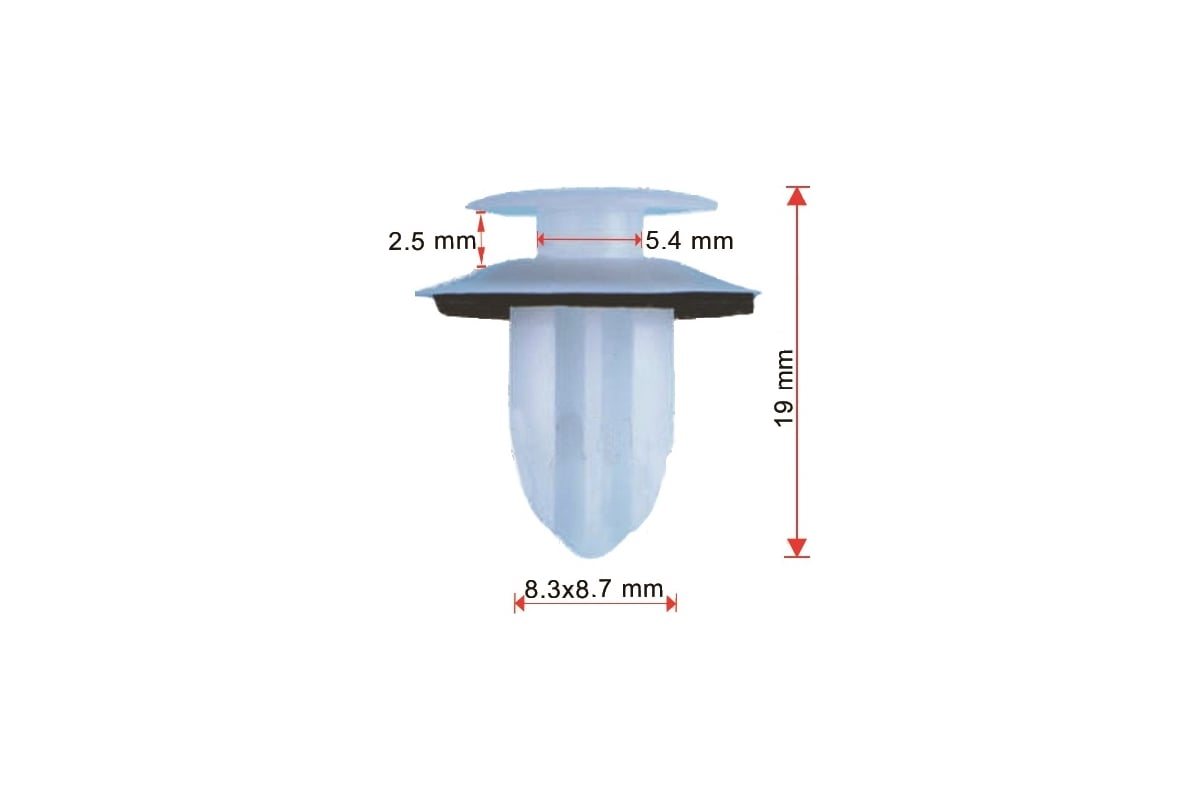 Пистон Avers 10 шт. 7586730130-10 - выгодная цена, отзывы ...