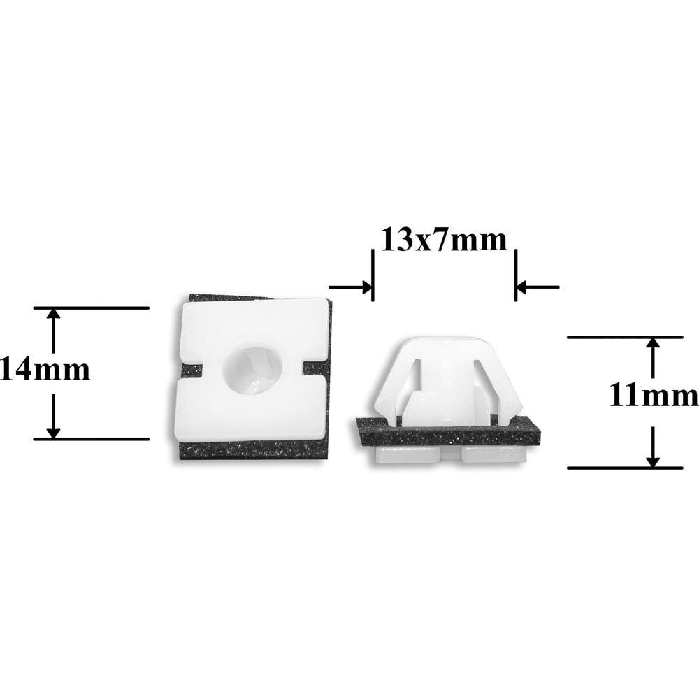 Автокрепеж для Hyundai Kia 10 шт 877563D000 КрепАвто 0604 - выгодная ...