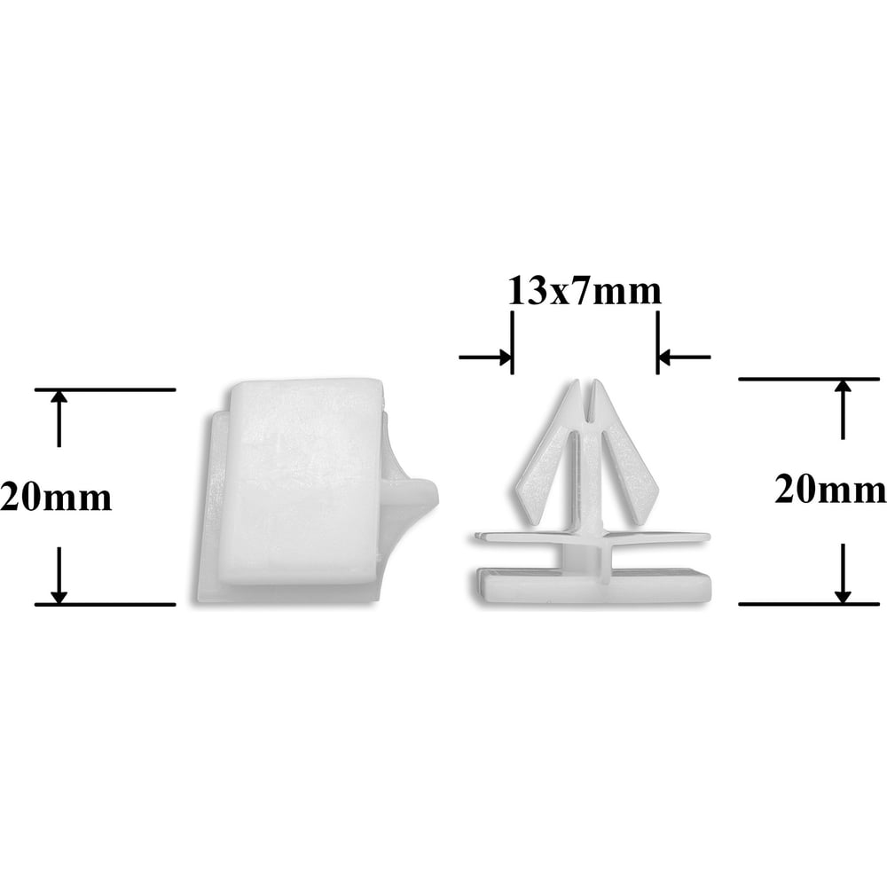 Автокрепеж для Chevrolet GM 10 шт 10443956, 11518357 КрепАвто 0583 ...