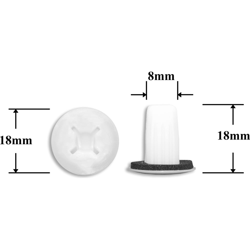 Автокрепеж Infiniti Lexus Nissan Toyota 10 шт 76848AL500 9018906034 ...