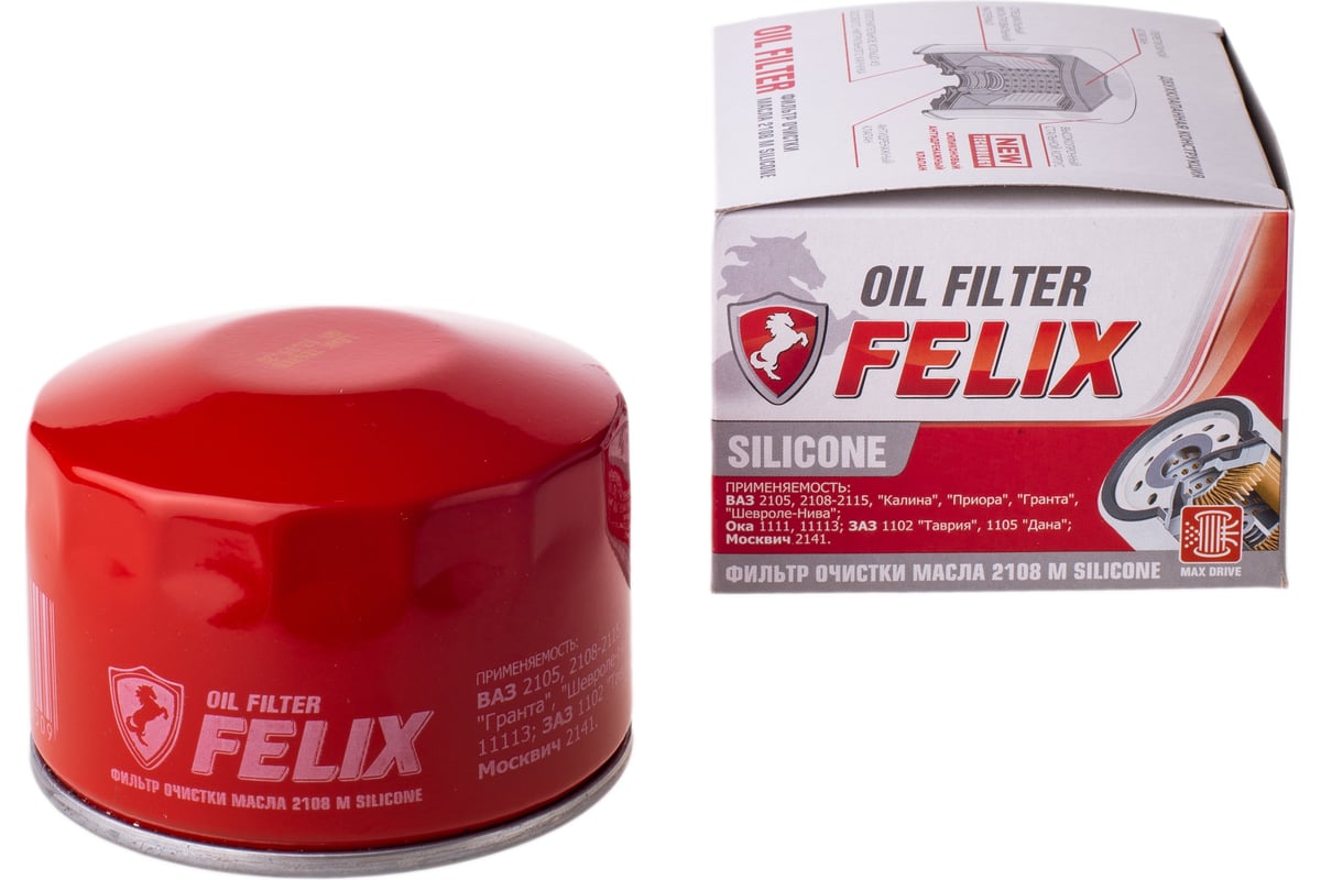 Масляный фильтр 2108 M Silicone FELIX 410030145 - выгодная цена, отзывы ...