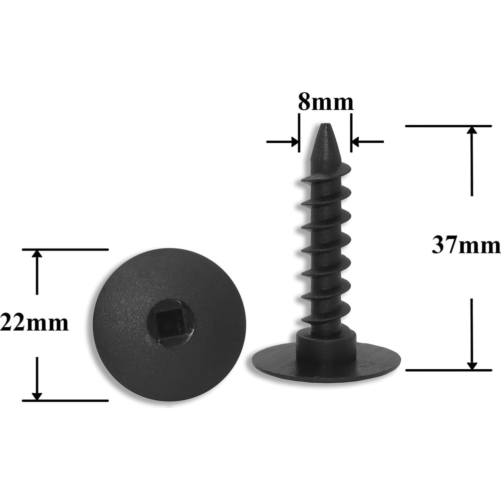 Автокрепеж для Chrysler Ford 10 шт 6503819, 6503401 КрепАвто 0806 ...