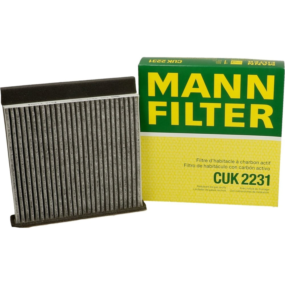 Фильтр воздушный MITSUBISHI MANN-FILTER CUK2231 - выгодная цена, отзывы ...
