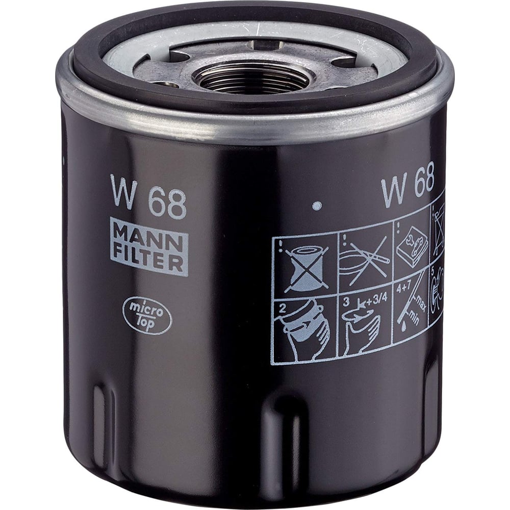 Фильтр масляный Fiat Brava/Bravo/Punto 1.2 MANN-FILTER W68 - выгодная цена, отзывы ...