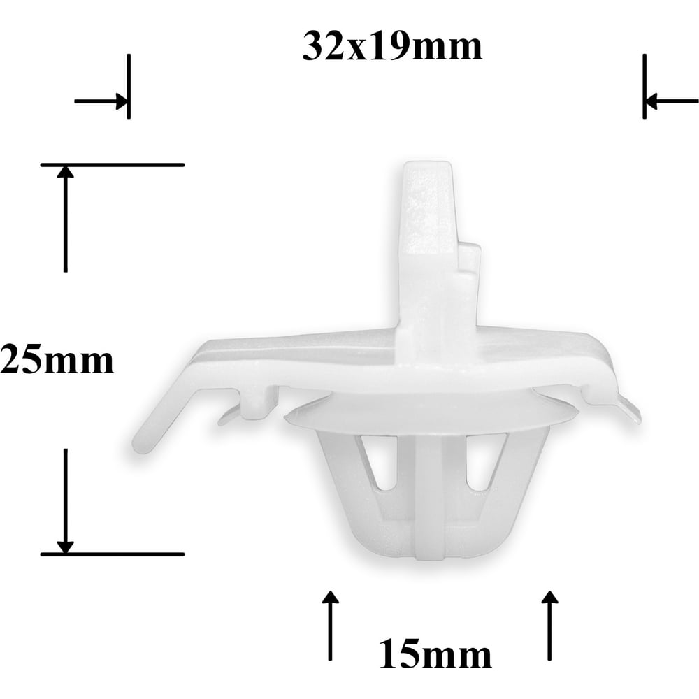 Автокрепеж для Mercedes 10 шт 19885781, A0019885781, A0019886381 ...