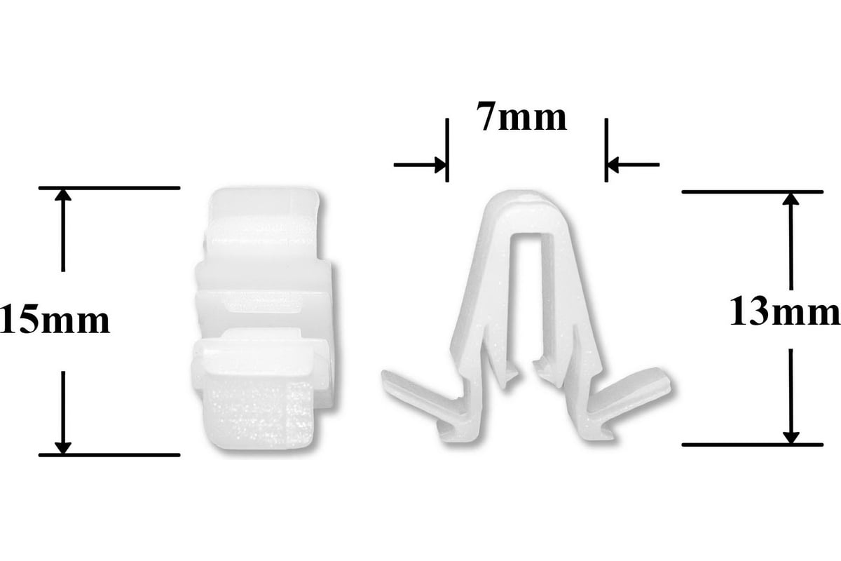 Автокрепеж для Lexus Toyota 10 шт 61Z1602005, 6777158010 КрепАвто 0995 ...