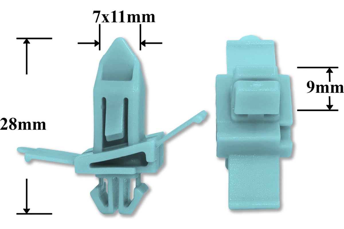 Автокрепеж для Lexus Toyota 10 шт 7549160011 КрепАвто 1084 - выгодная ...