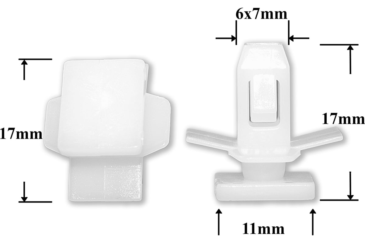 Автокрепеж для Subaru 10 шт 57160FC010 КрепАвто 1527 - выгодная цена ...