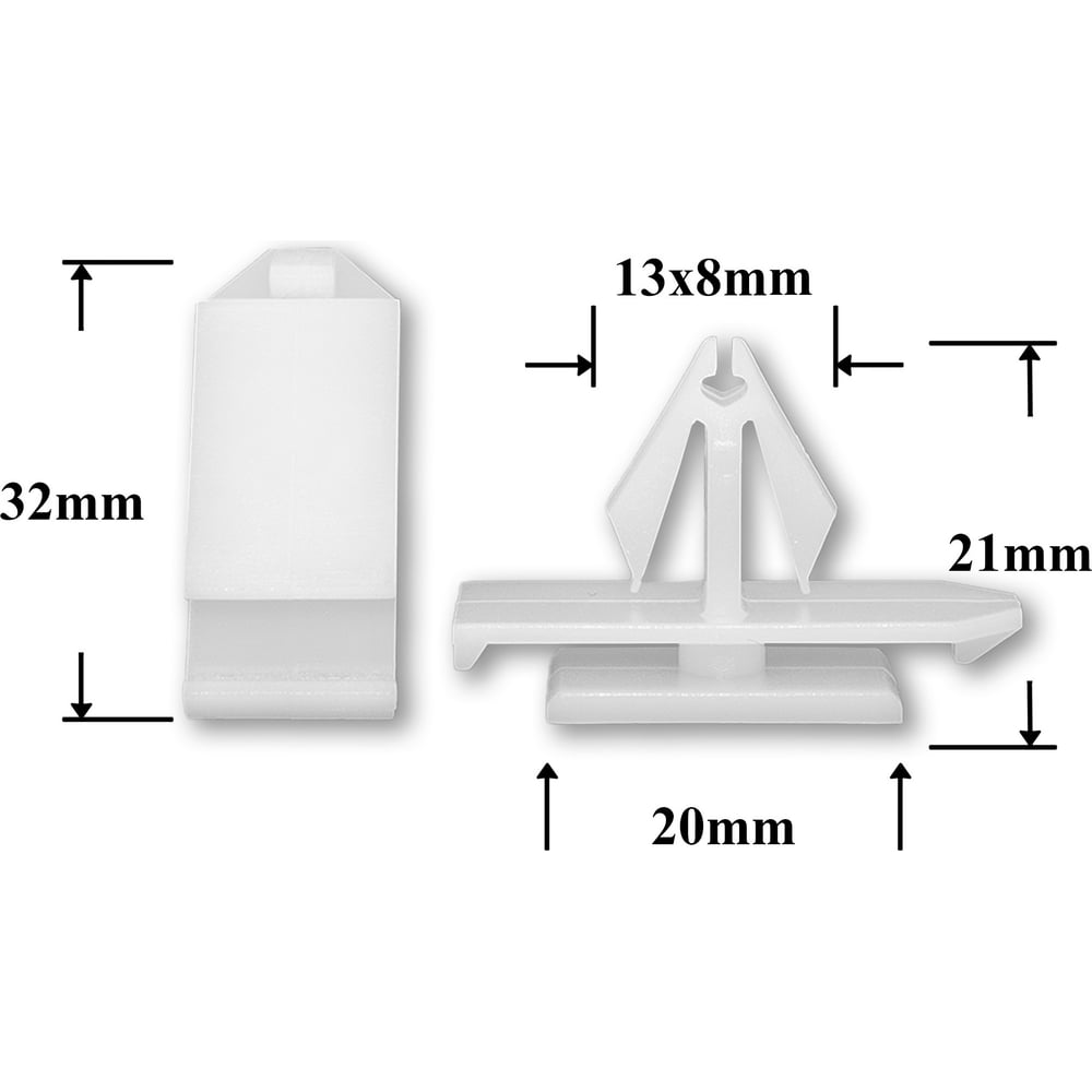 Автокрепеж для Chevrolet GM 10 шт 11562563 КрепАвто 1518 - выгодная ...