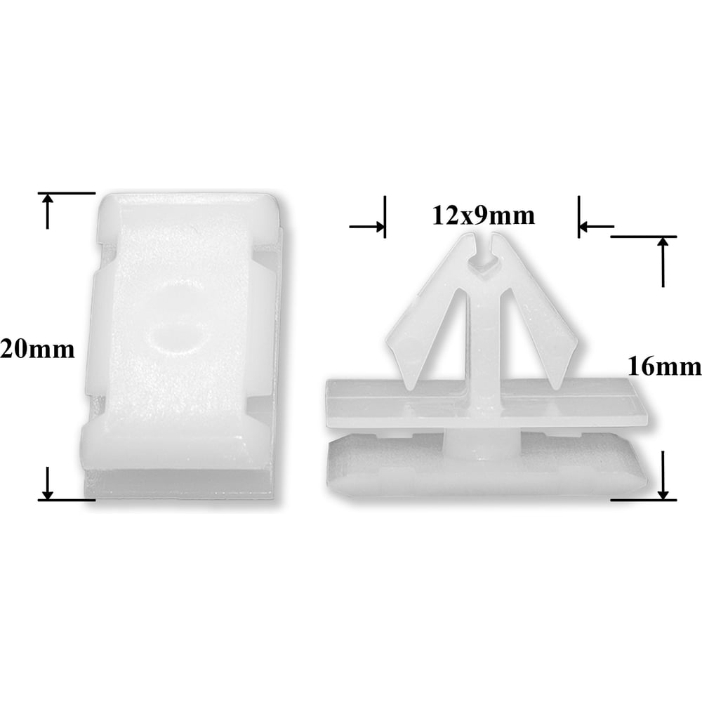 Автокрепеж для Chevrolet GM 10 шт 15127746 КрепАвто 1604 - выгодная ...