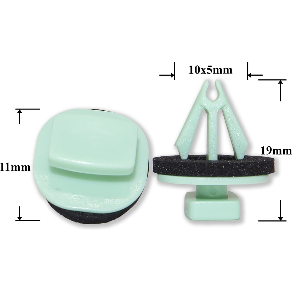 Автокрепеж для GM 10 шт 11569920 КрепАвто 1605 - выгодная цена, отзывы ...