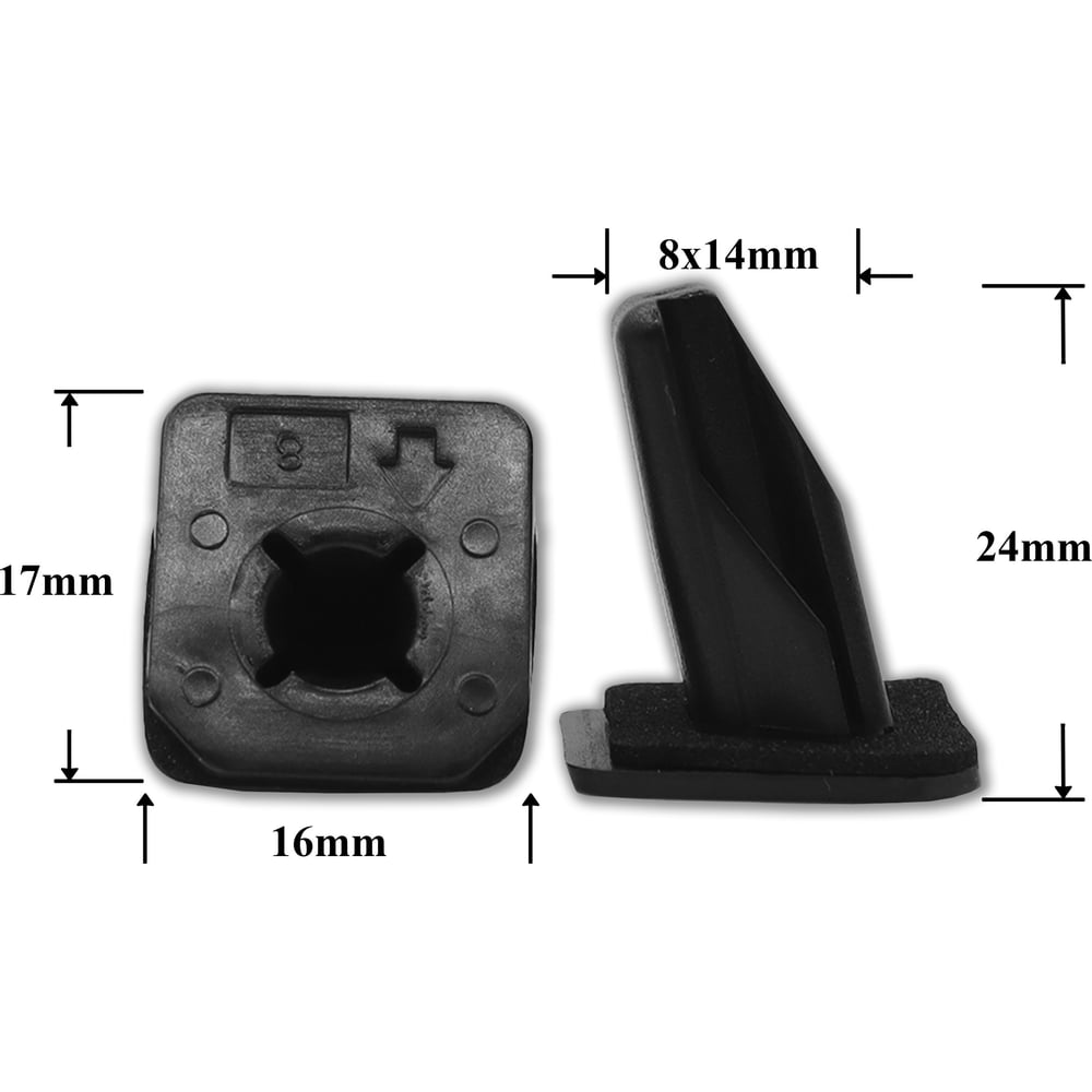 Автокрепеж для Lexus Toyota 10 шт 5219722020 КрепАвто 1608 - выгодная ...