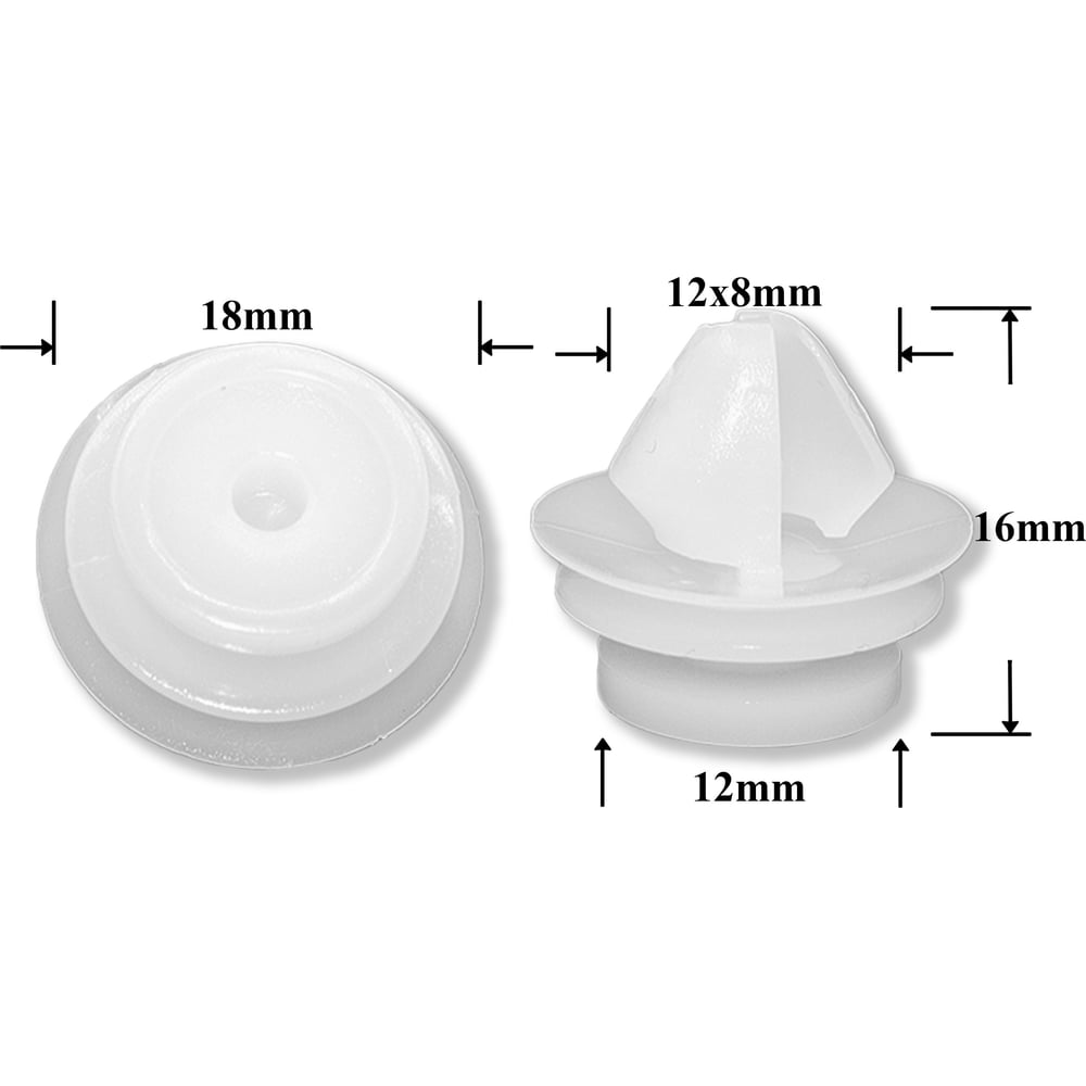 Автокрепеж для Land Rover 10 шт LR028939 КрепАвто 1651 - выгодная цена ...