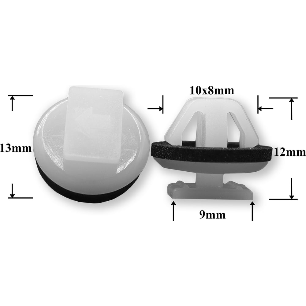 Автокрепеж для Infiniti Nissan 10 шт 76882EW00B КрепАвто 1715 ...