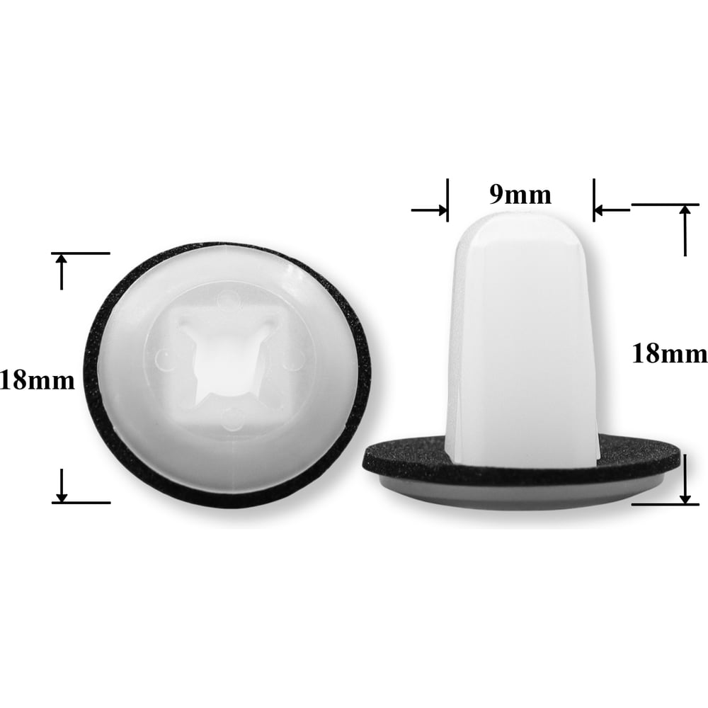 Автокрепеж КрепАвто для Hyundai Kia 10 шт 8691022000 1729 - выгодная ...