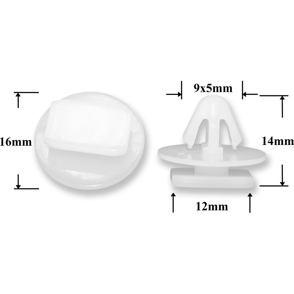 Автокрепеж КрепАвто для GM Opel 10 шт 9114743, 122920 1766 - выгодная ...