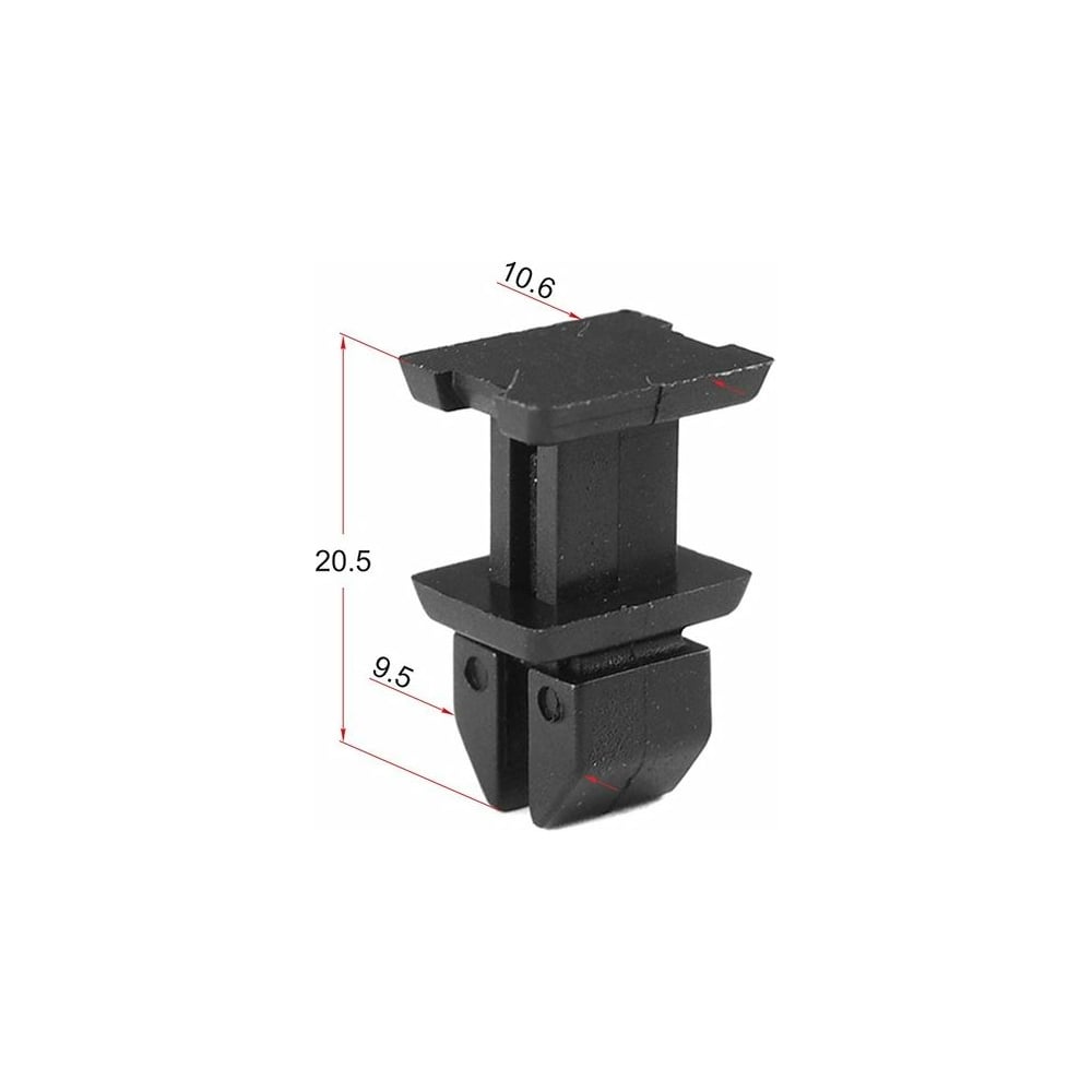 Клипса 10 шт AVERS A1249900792-10 - выгодная цена, отзывы ...