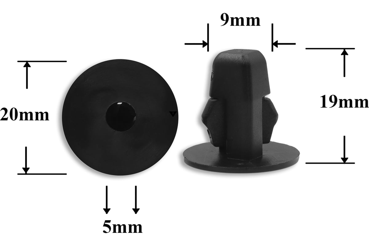 Автокрепеж для Lexus Toyota 10 шт 9018906013, 9018906065, 9018906027 ...