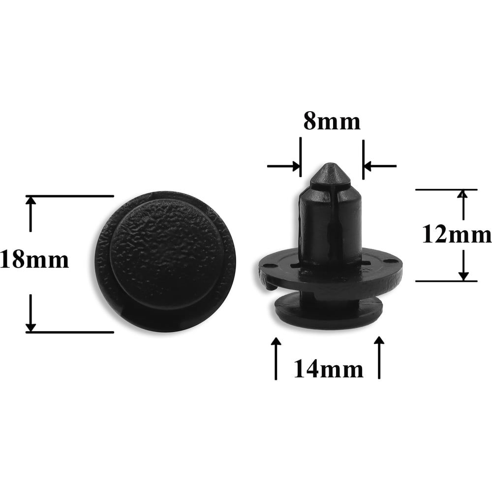 Автокрепеж для Infiniti Nissan 10 шт 01553 10501, 0155309611 ...