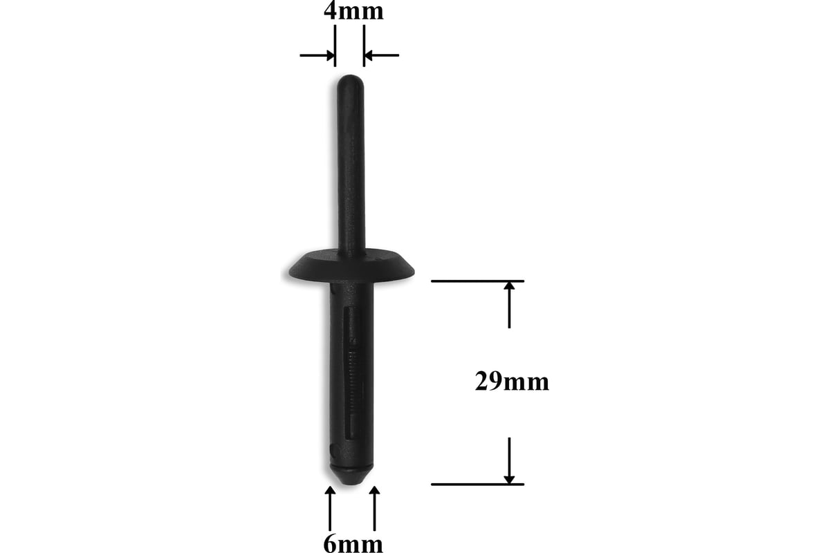 Автокрепеж для Chrysler/Ford/GM 10 шт 6500911, N803043S , 14063981 ...