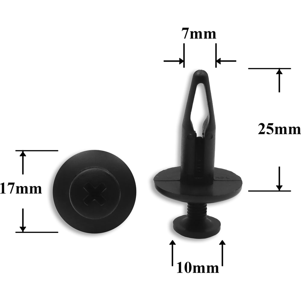 Автокрепеж для Chrysler/Ford/GM 10 шт RYQ500070, 20452072, 20664092 ...