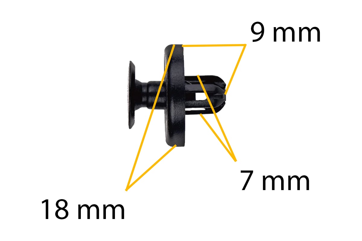 Автокрепеж для Lexus/Toyota 10 шт 9046710183, 88970767, 909130043 ...