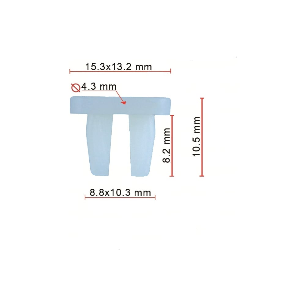 Крепеж 10 шт AVERS 9018906237-10 - выгодная цена, отзывы ...