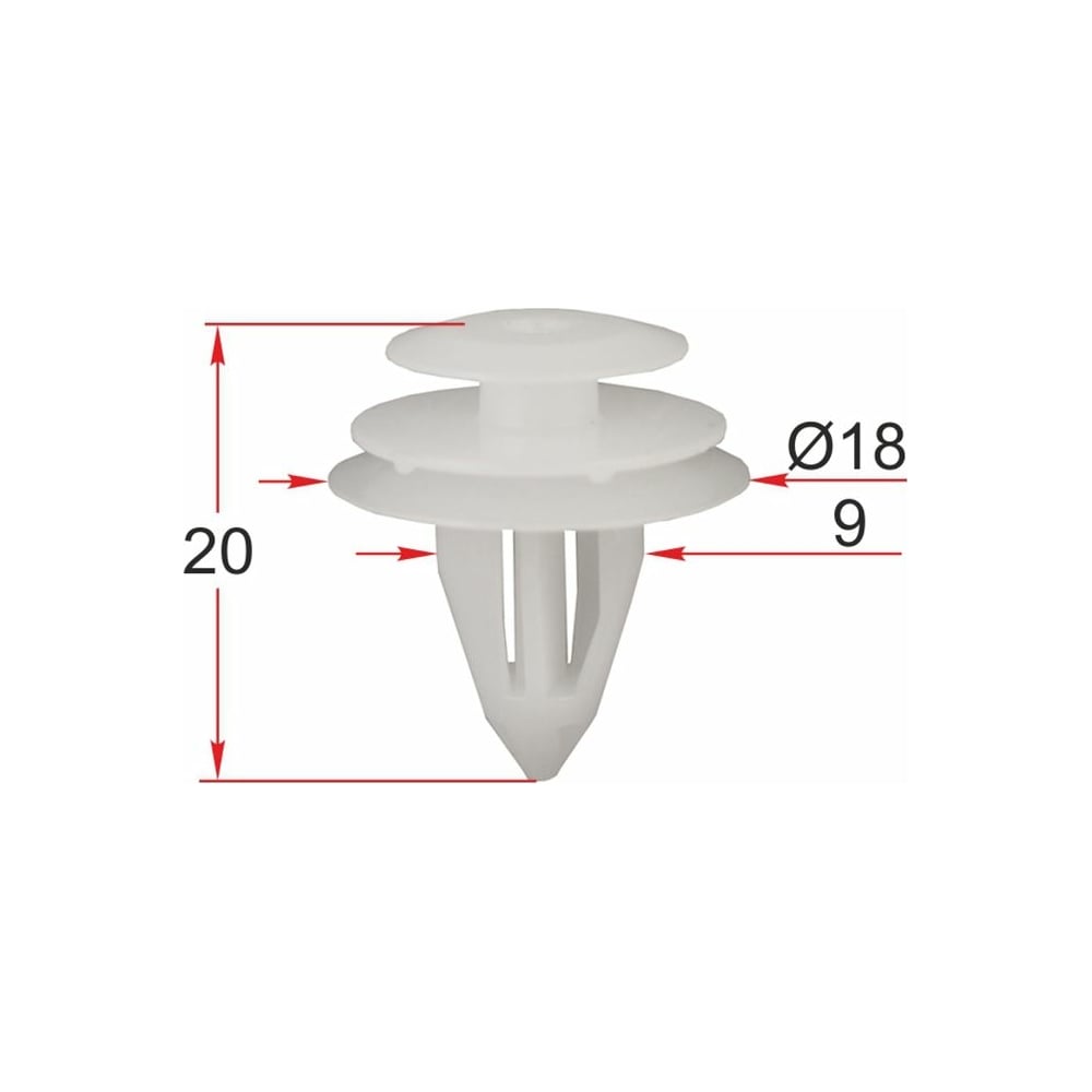 Крепеж 10 шт AVERS 0155309791-10 - выгодная цена, отзывы ...