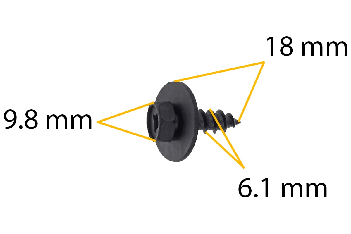 Автокрепеж для Toyota/Lexus 10 шт 9015960525 КрепАвто M2130 - выгодная ...