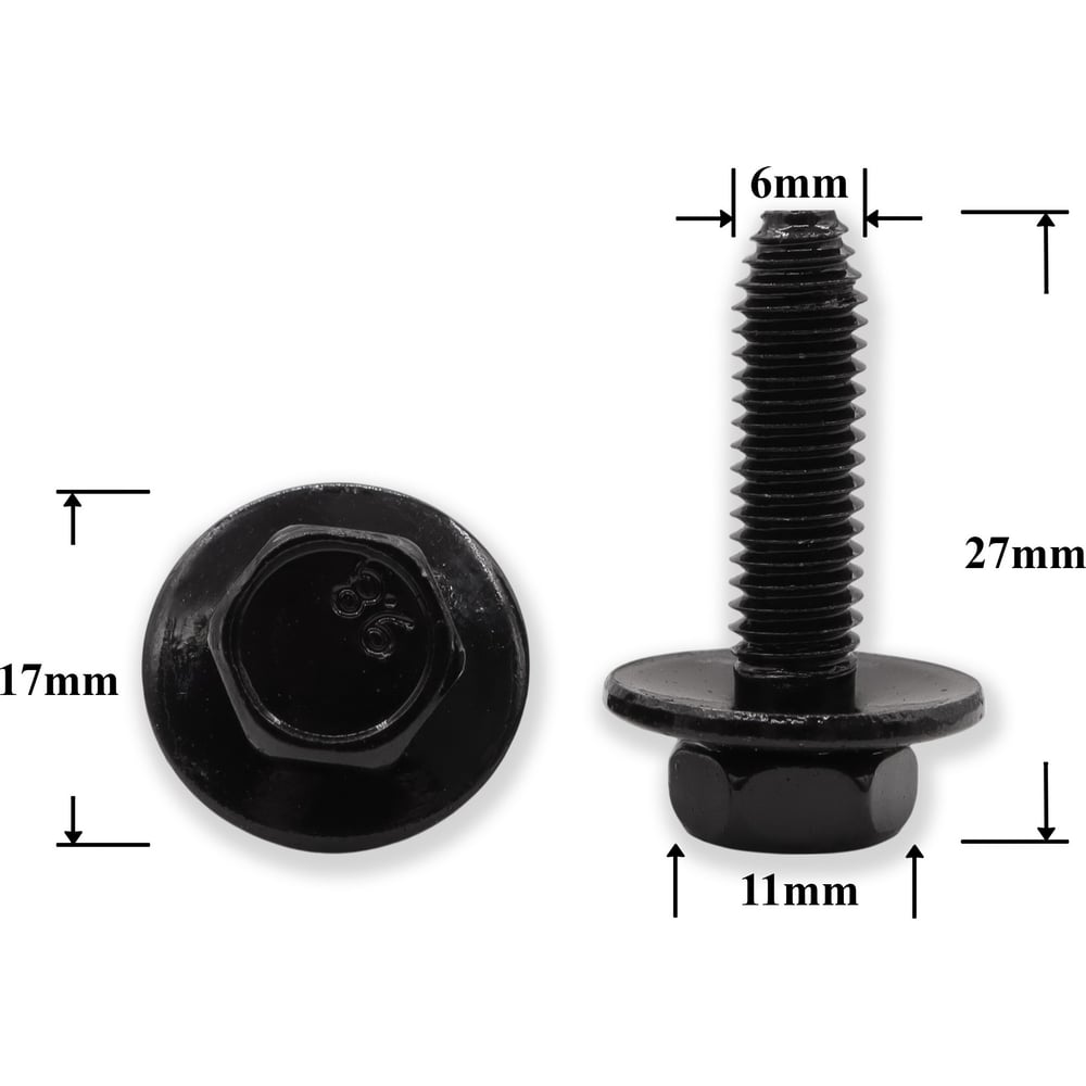 Автокрепеж для Audi/BMW/Chrysler 10 шт 11503834/20351035 КрепАвто M2073 ...