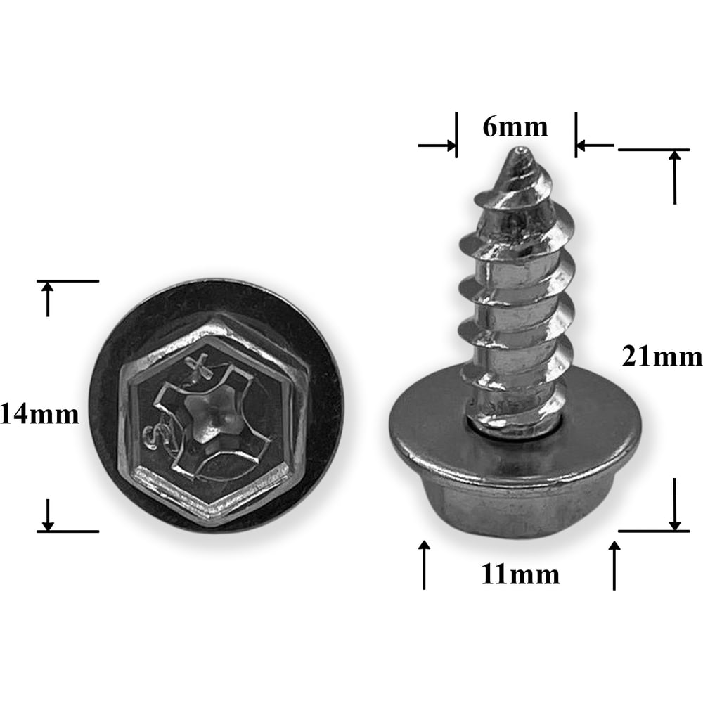 Автокрепеж для Toyota/Lexus 10 шт 9015960303 КрепАвто M2152 - выгодная ...