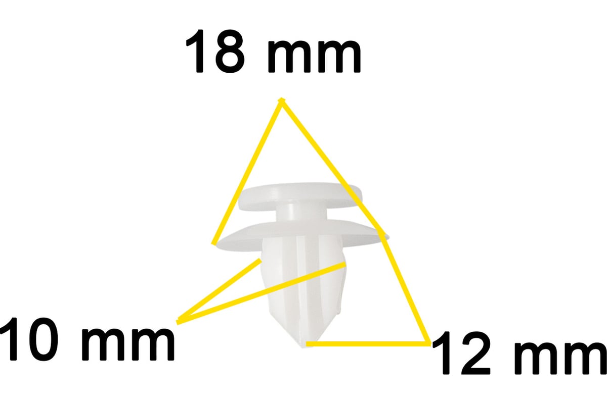 Автокрепеж для Lexus/Toyota 10 шт 9046710162 КрепАвто 0615 - выгодная ...