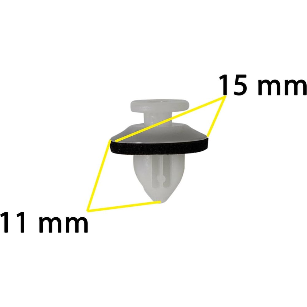 Автокрепеж для Lexus/Toyota 10 шт 6001549265, 8200700969, 90467A0032 ...