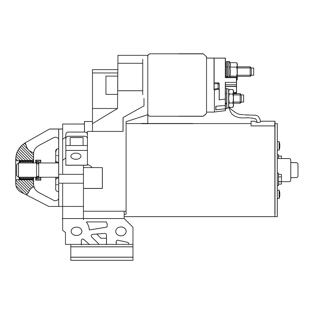 Стартер для автомобилей BMW 5 F10 /X3 F25 2.0D 2,2кВт StartVOLT LSt 2607 - выгодная цена, отзывы ...