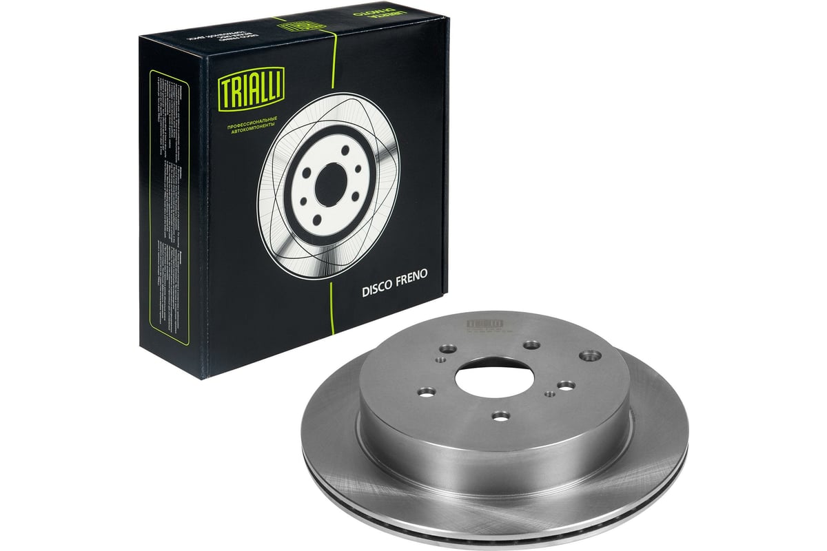 Диск тормозной задний для автомобилей Suzuki Grand Vitara d=308 TRIALLI ...