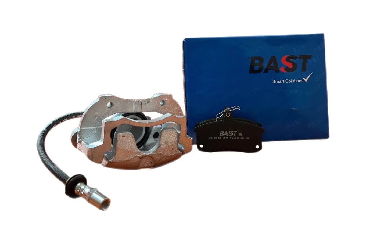 Суппорт левый с колодками для ВАЗ 2108 BASTCLUTCH BC-736SL - выгодная ...